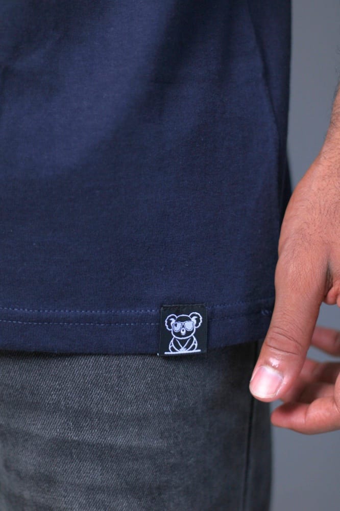 Navy oversized KOALA - JACK CLOTHING STORE