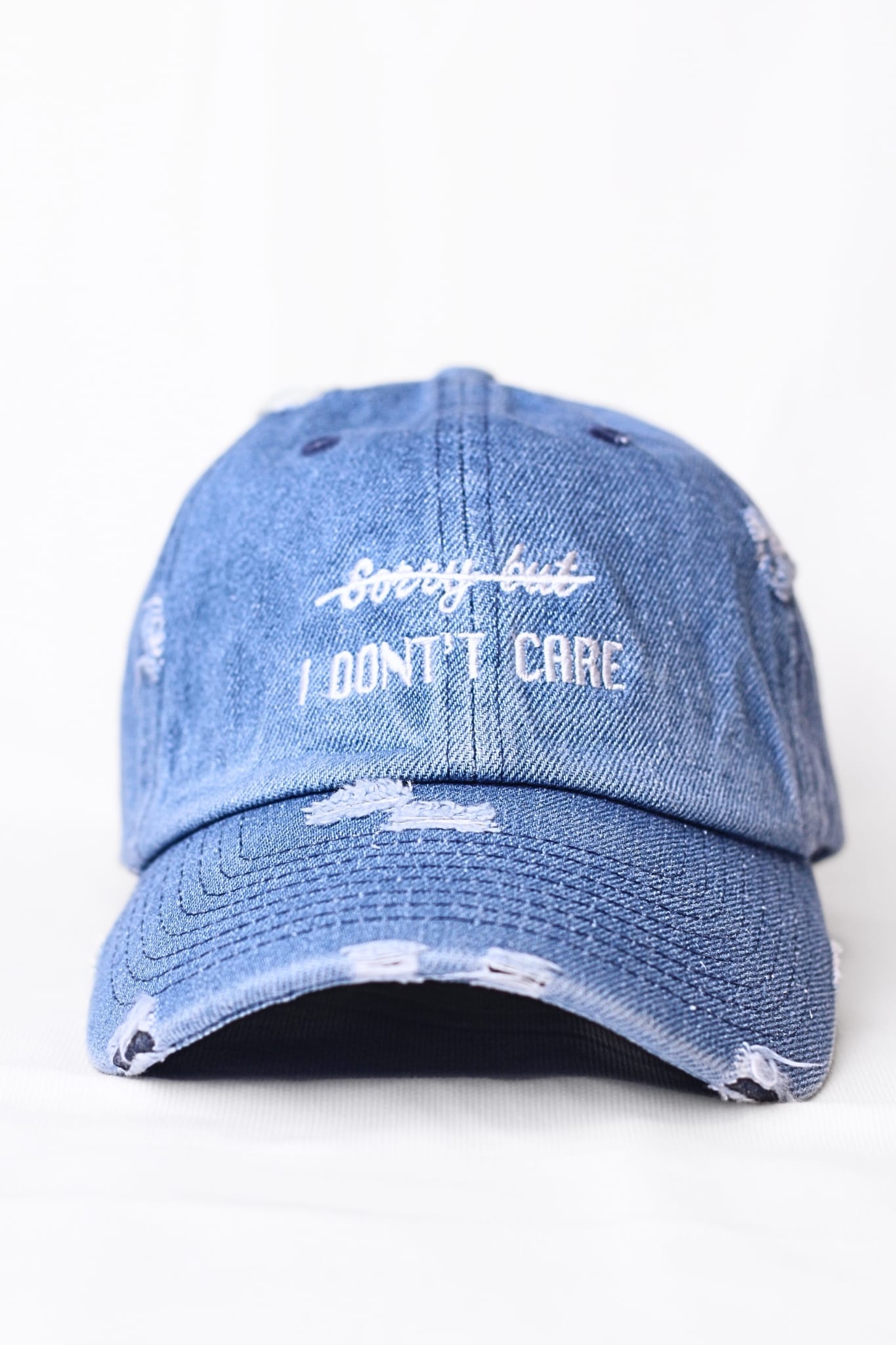 Sorry Denim Koala Cap - JACK CLOTHING STORE